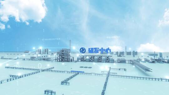 4K 化工产业片头 C4D+AE_化学工业正版AE模板_全球合作伙伴版权AE素材模板下载-新片场素材