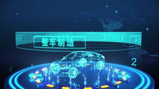 4K 新能源汽车项目 C4D+AE_汽车项目正版AE模板_项目展示版权AE素材模板下载-新片场素材